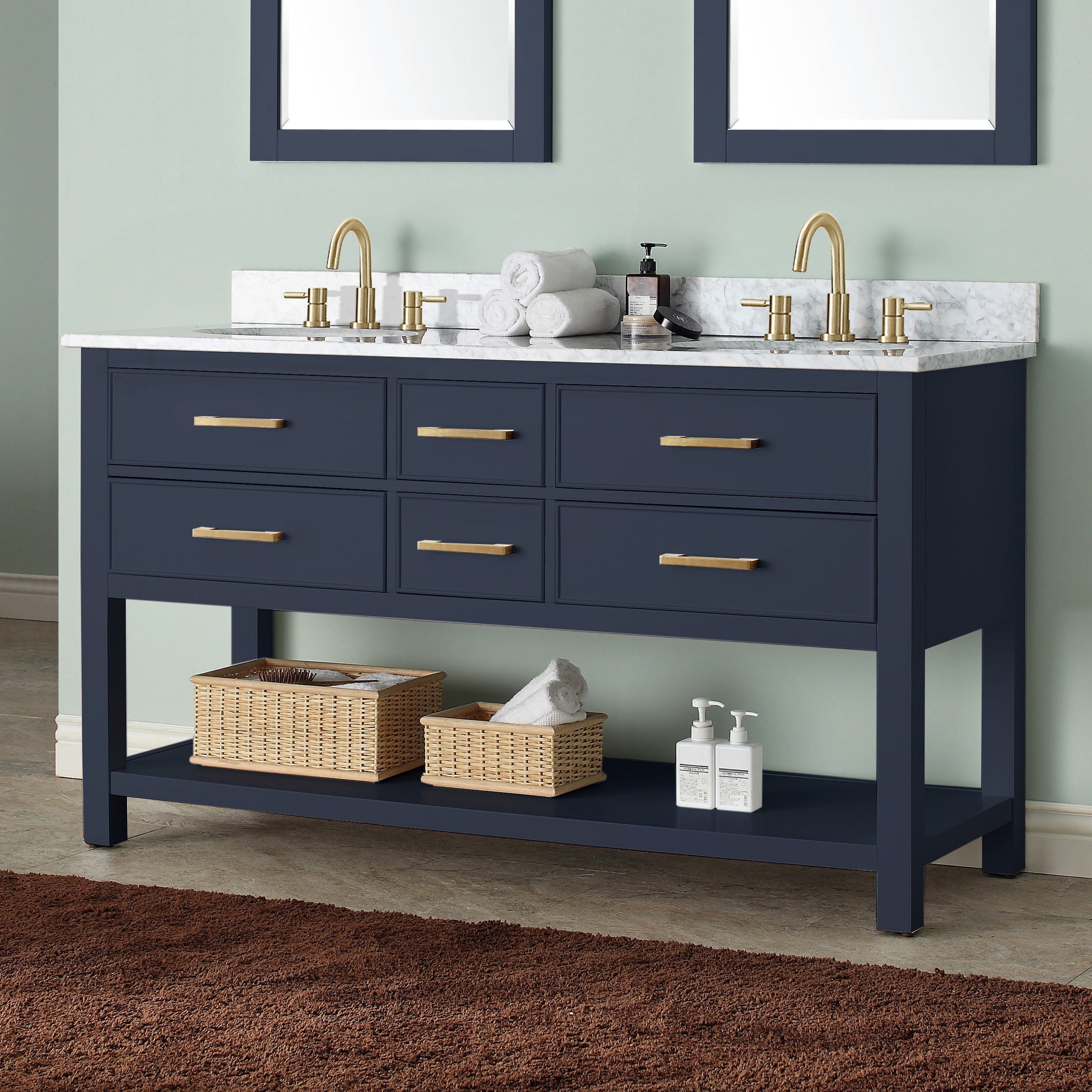 Brooks 60 Inch Vanity – Avanity Corporation